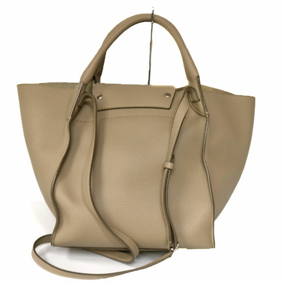 Celine | Bags | Celine Small Tan Bag Suede Big Leather | Poshmark